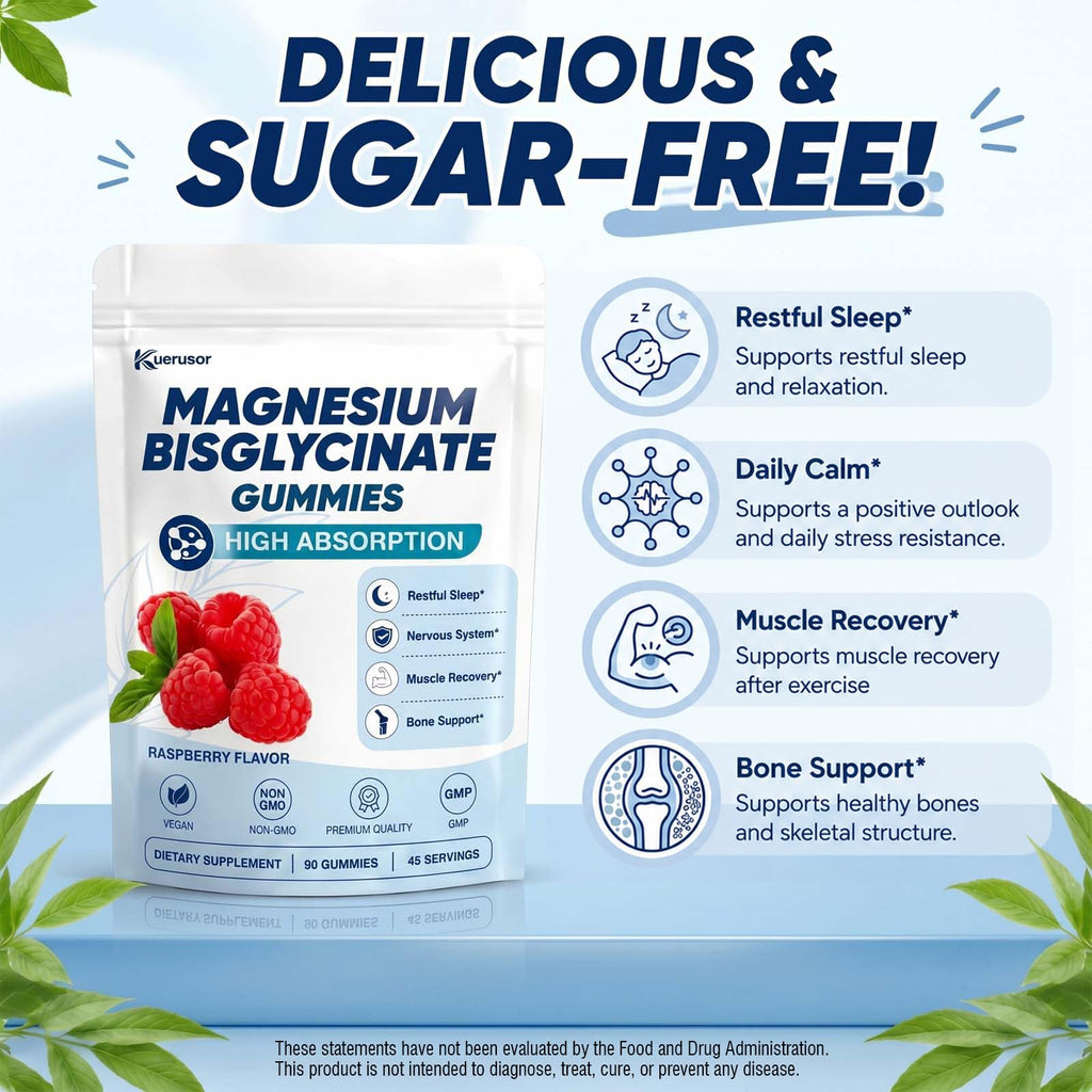 tasty magnesium gummies for stress relief