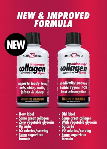tasty mango collagen beverage
