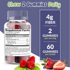 Tasty mixed berry prebiotic treats