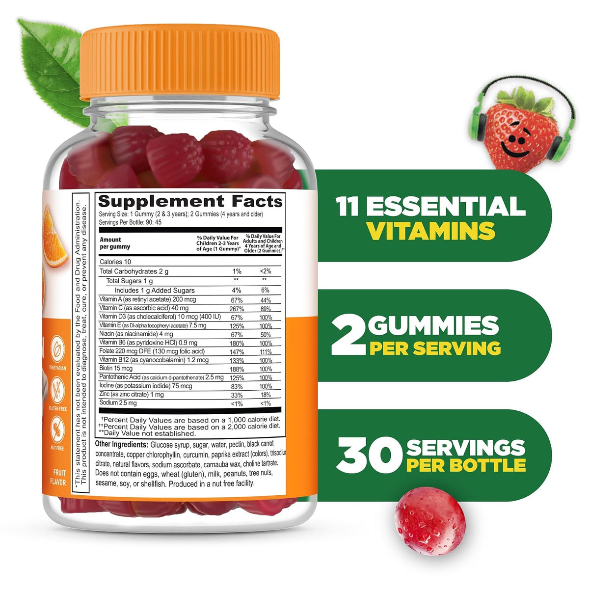 tasty multivitamins for children's health