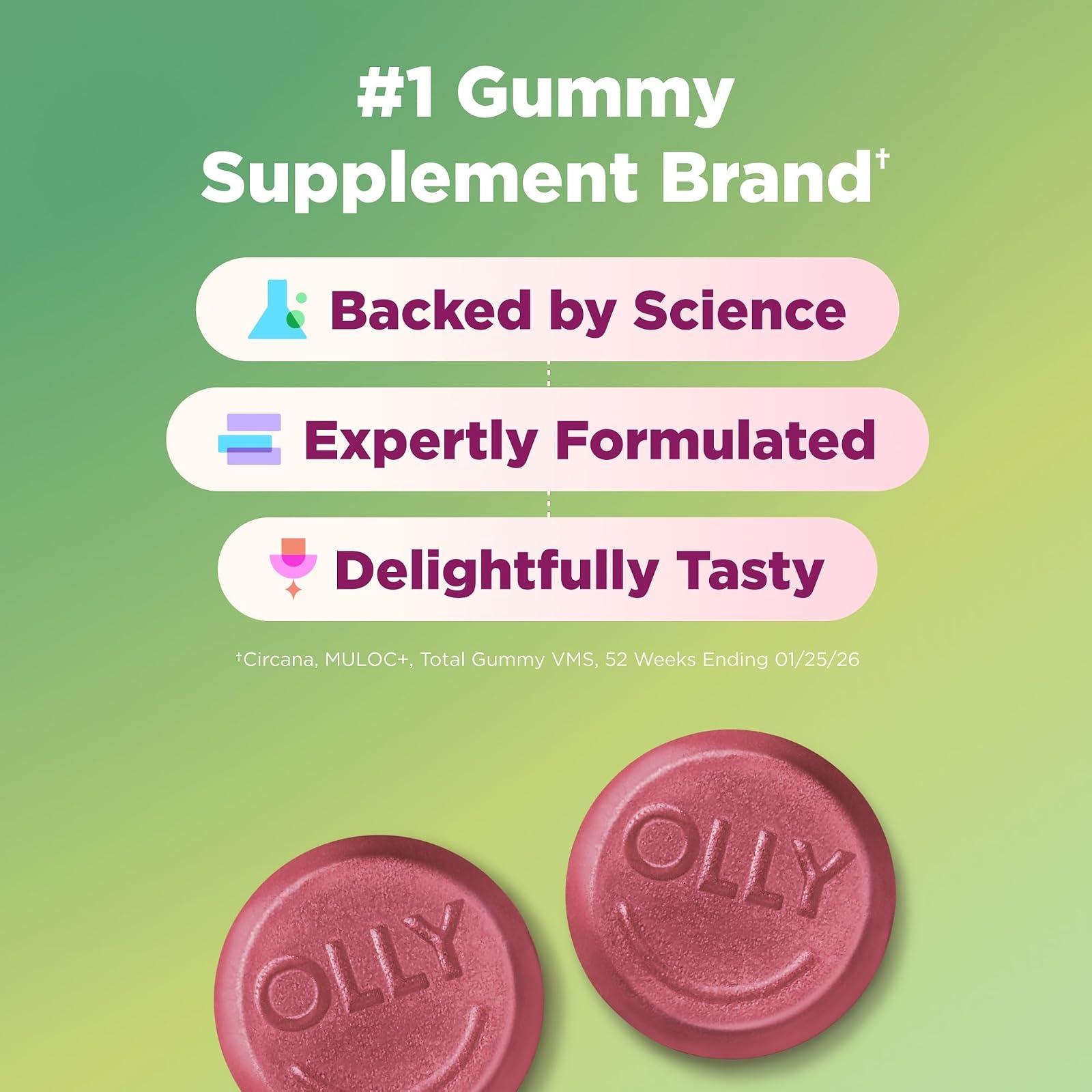 Tasty multivitamins for digestive comfort