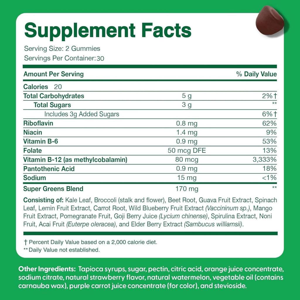Tasty multivitamins for picky eaters