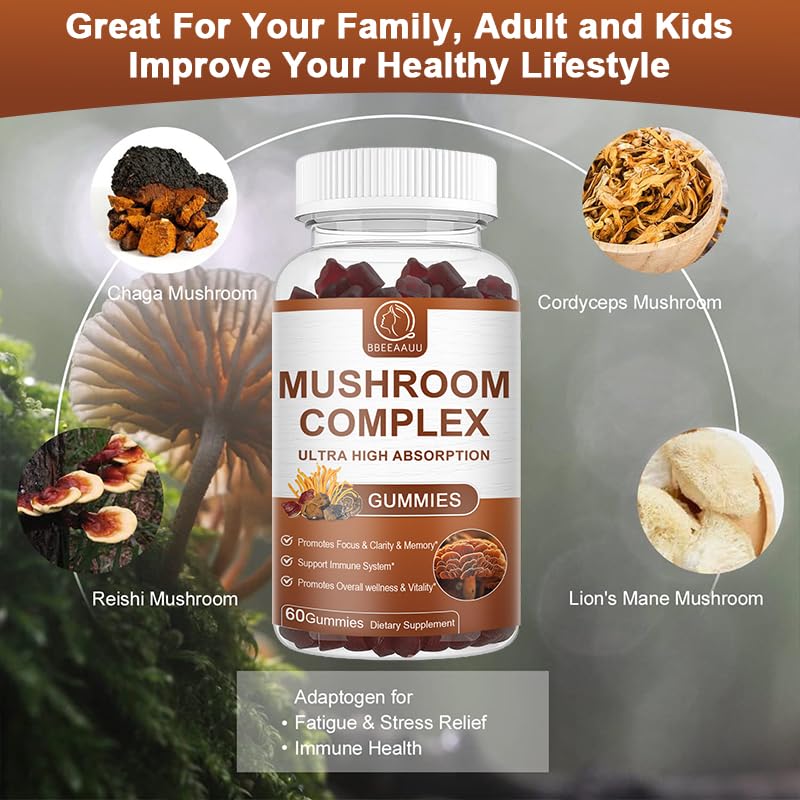 tasty mushroom gummies for adults