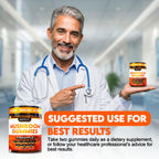 Tasty mushroom gummies for immune support