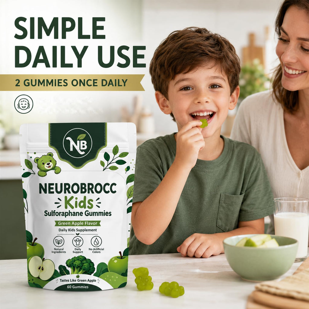 tasty NEUROBROCC gummies for children
