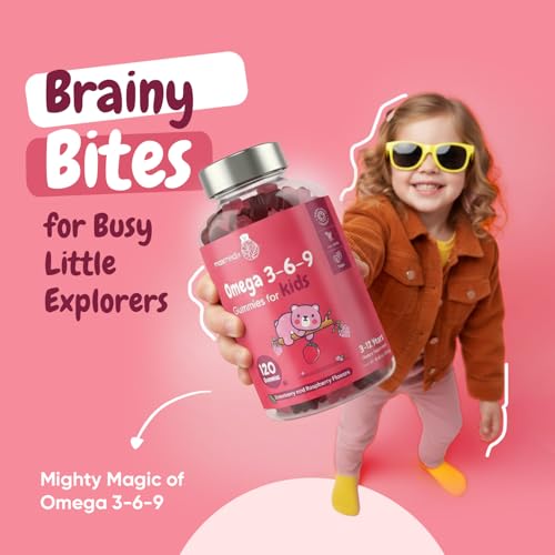 Tasty Omega 3-6-9 kids gummies for picky eaters