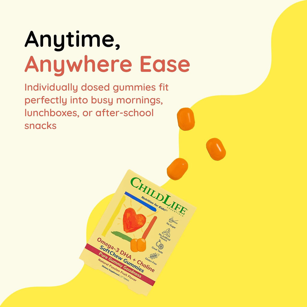 tasty omega-3 DHA soft chews