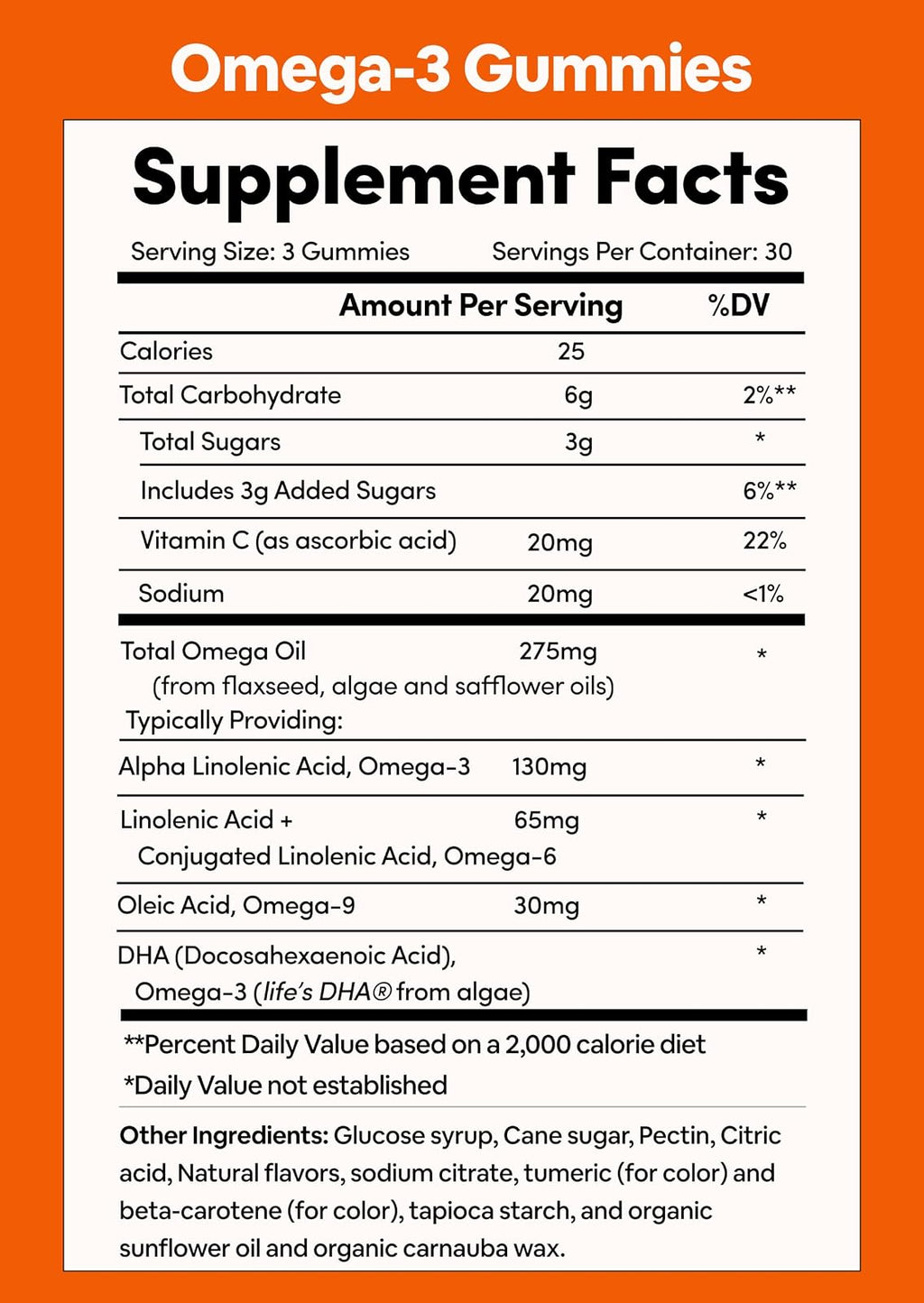 tasty omega 3 fish oil gummies