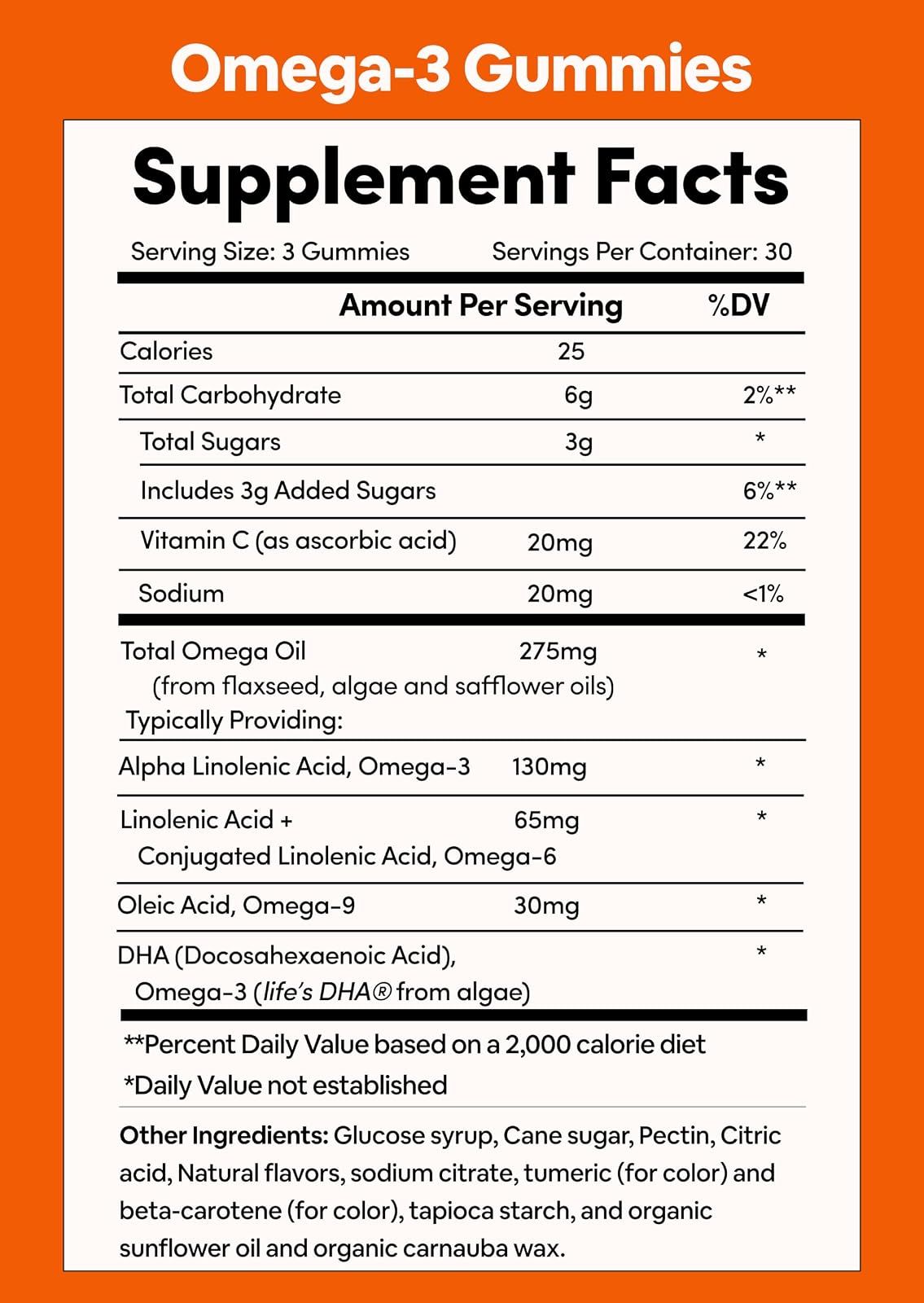 tasty omega 3 fish oil gummies