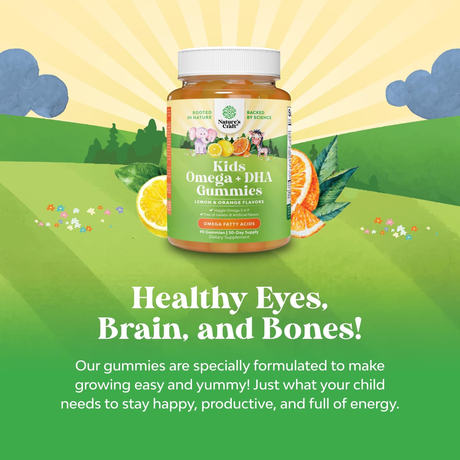 tasty omega 3 gummies for kids