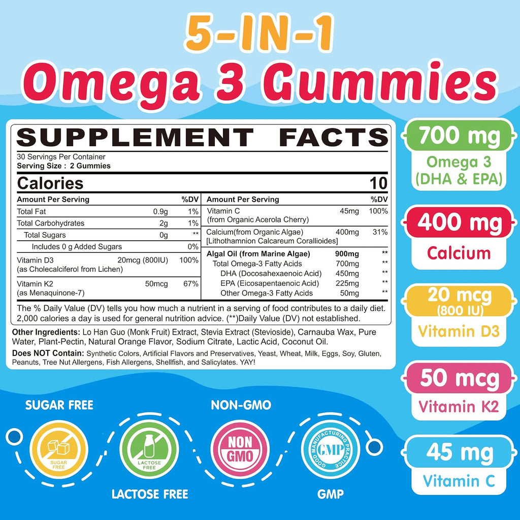 tasty omega 3 gummies for kids