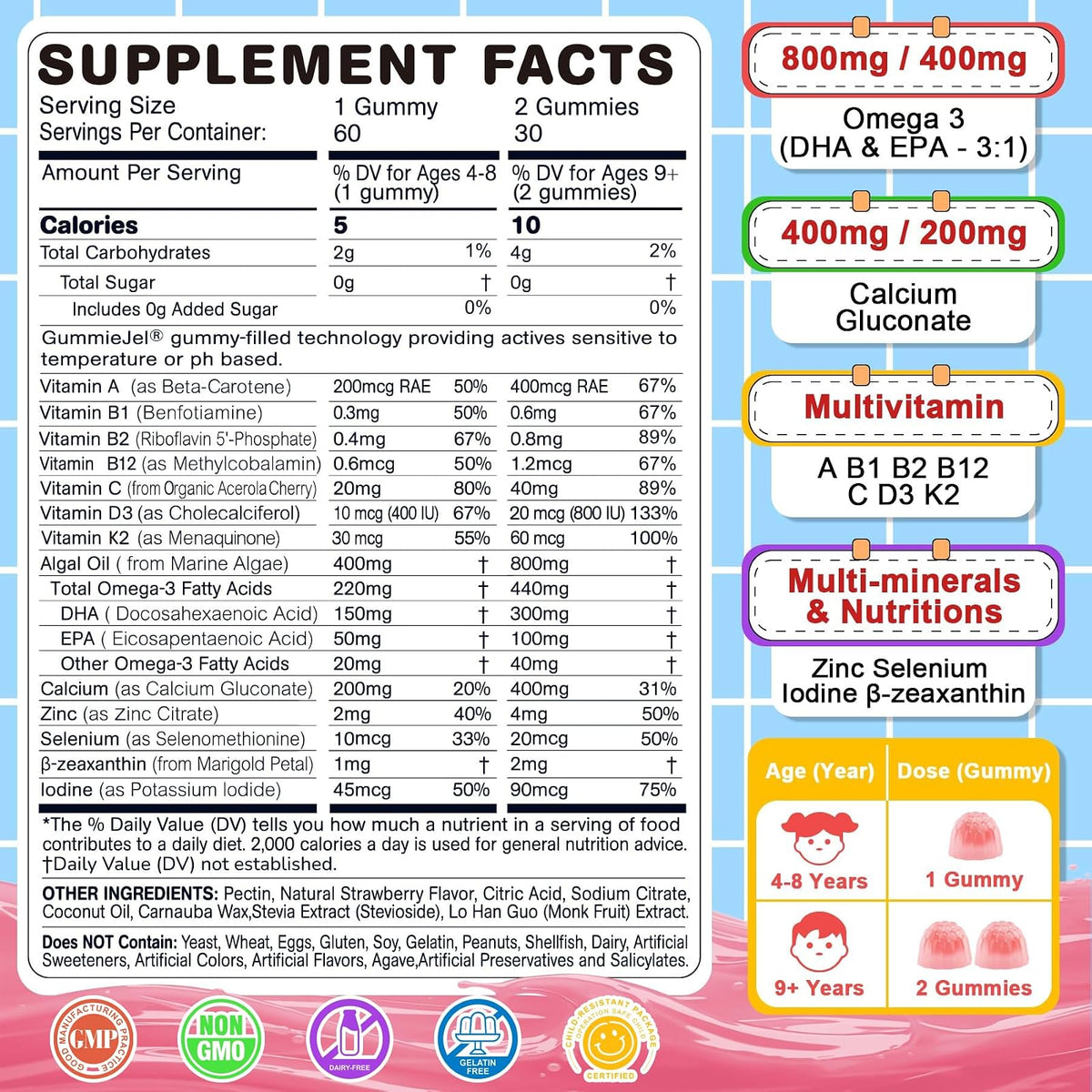 tasty omega 3 kids vitamins