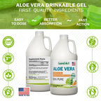 tasty orange flavour aloe vera drink
