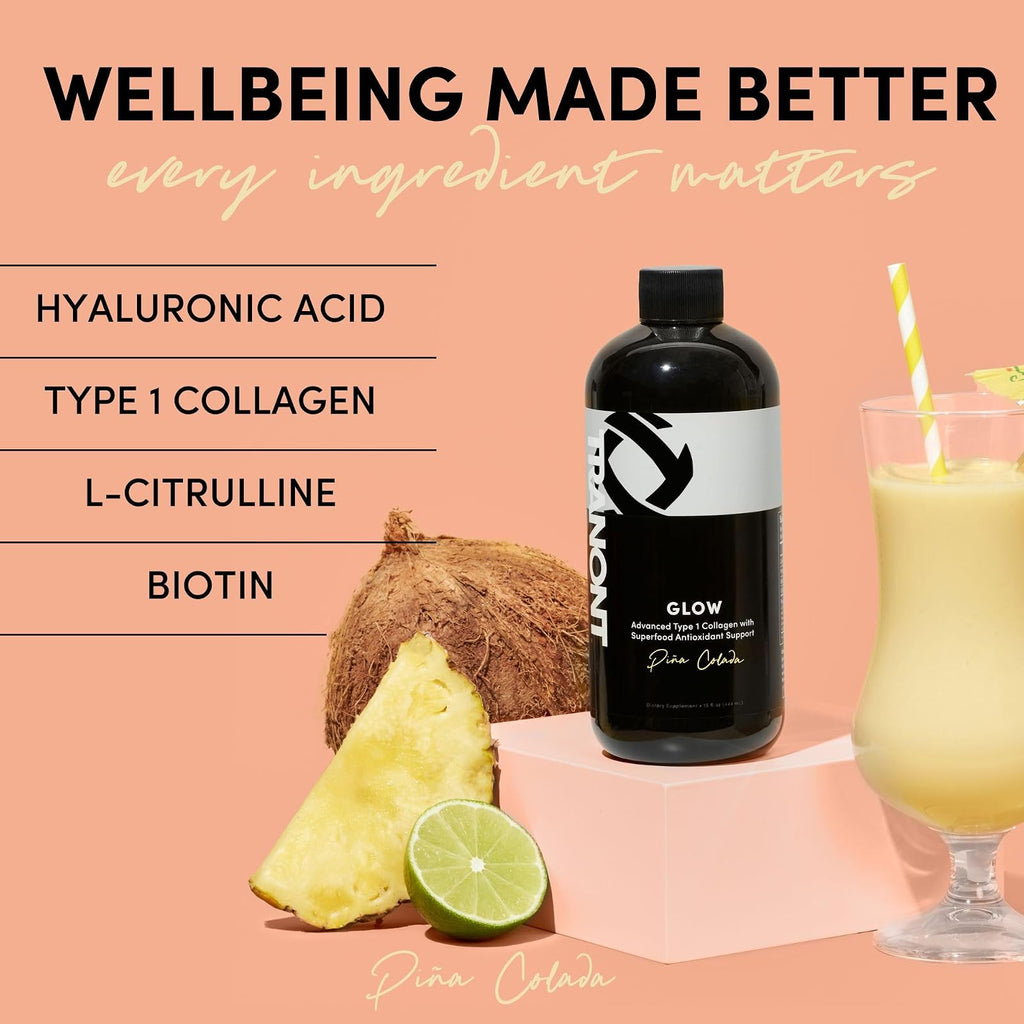 Tasty Piña Colada collagen beverage
