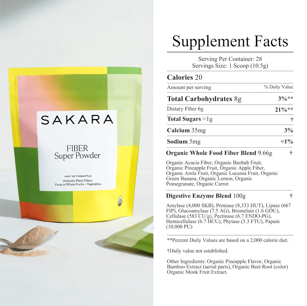tasty pineapple fiber powder for smoothies