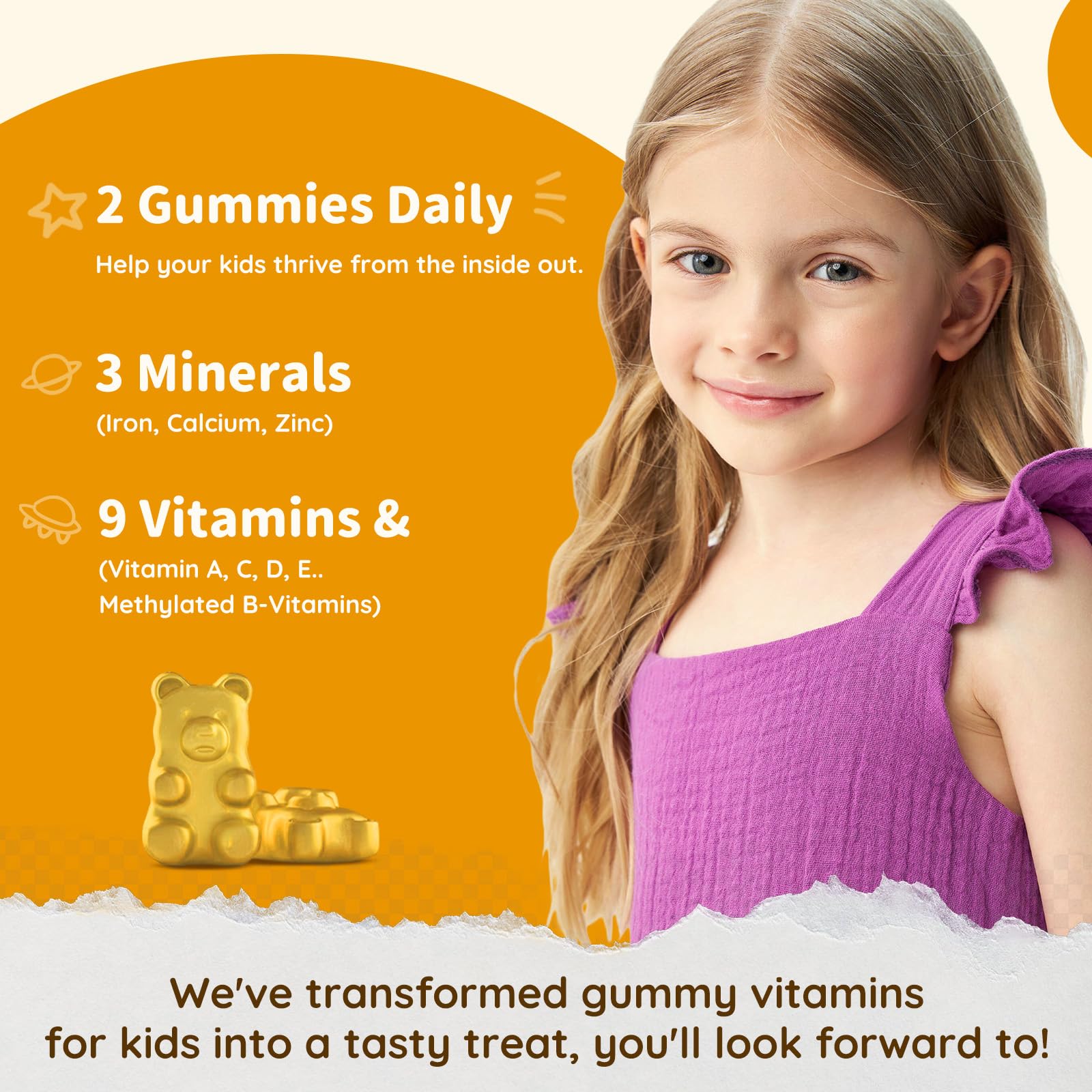 tasty pineapple kids vitamins
