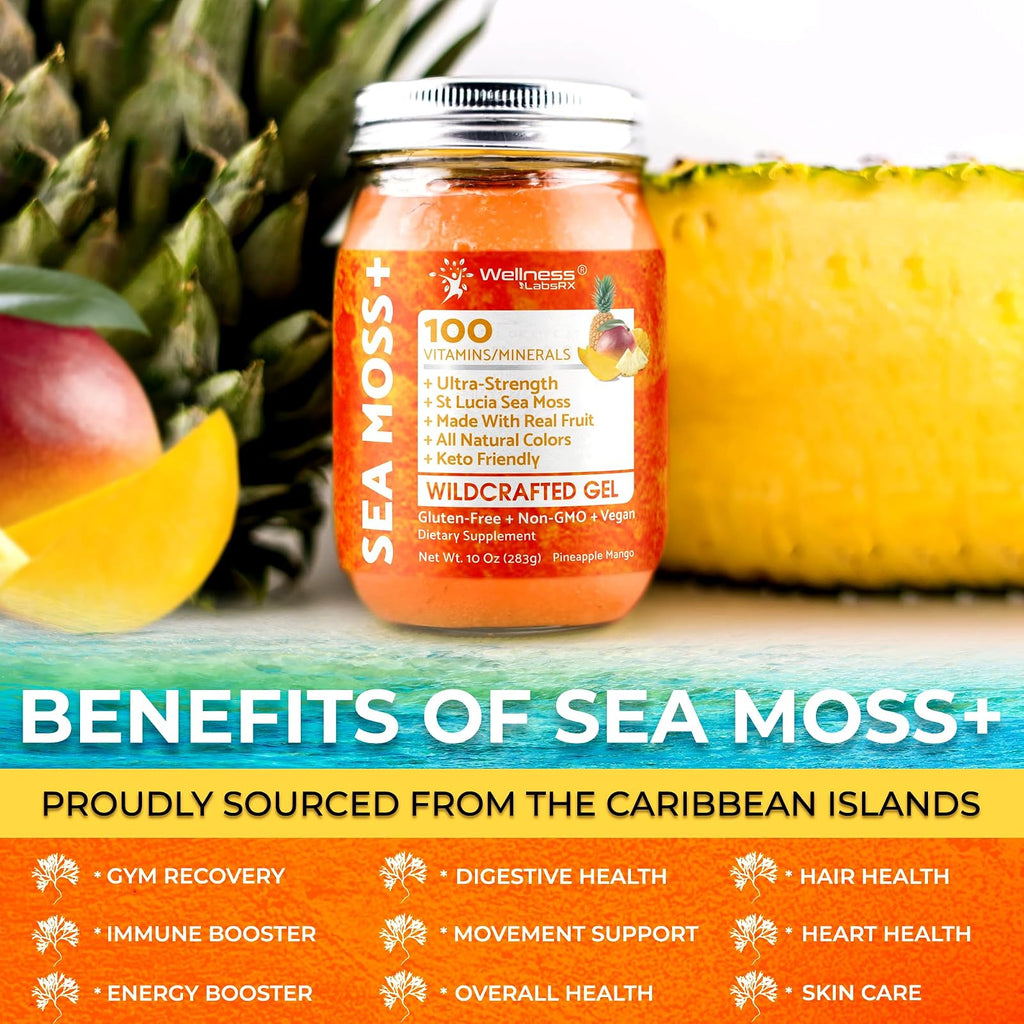 tasty pineapple mango sea moss