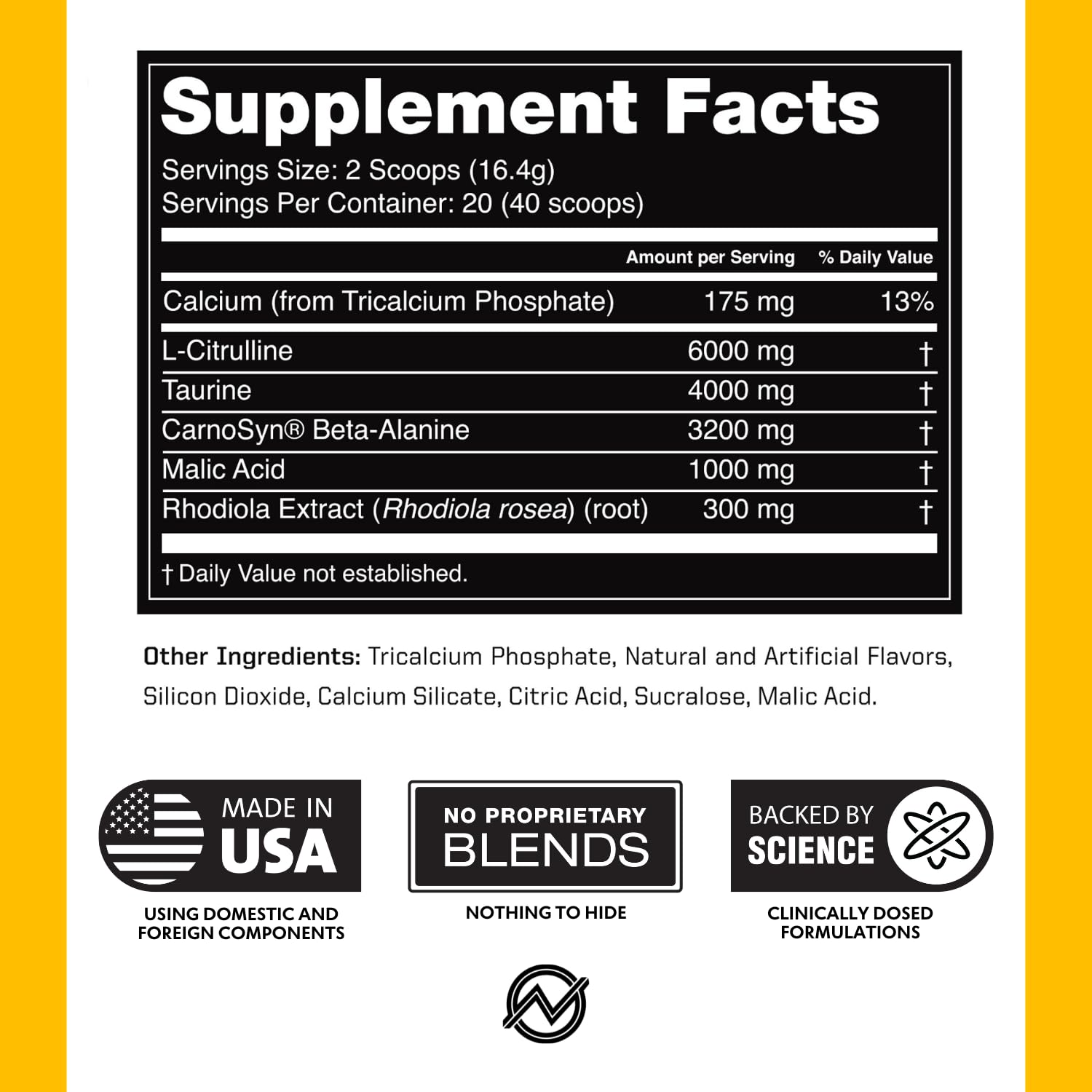 Tasty pre-workout for endurance training