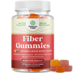 Tasty prebiotic fiber gummies for digestion