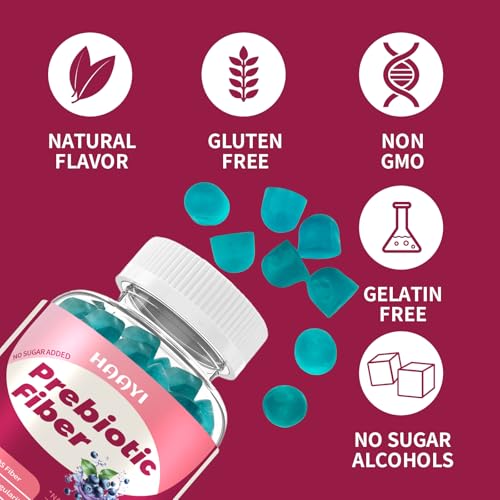 tasty prebiotic gummies for a healthy gut
