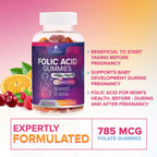 Tasty prenatal vitamins Folic Acid gummies