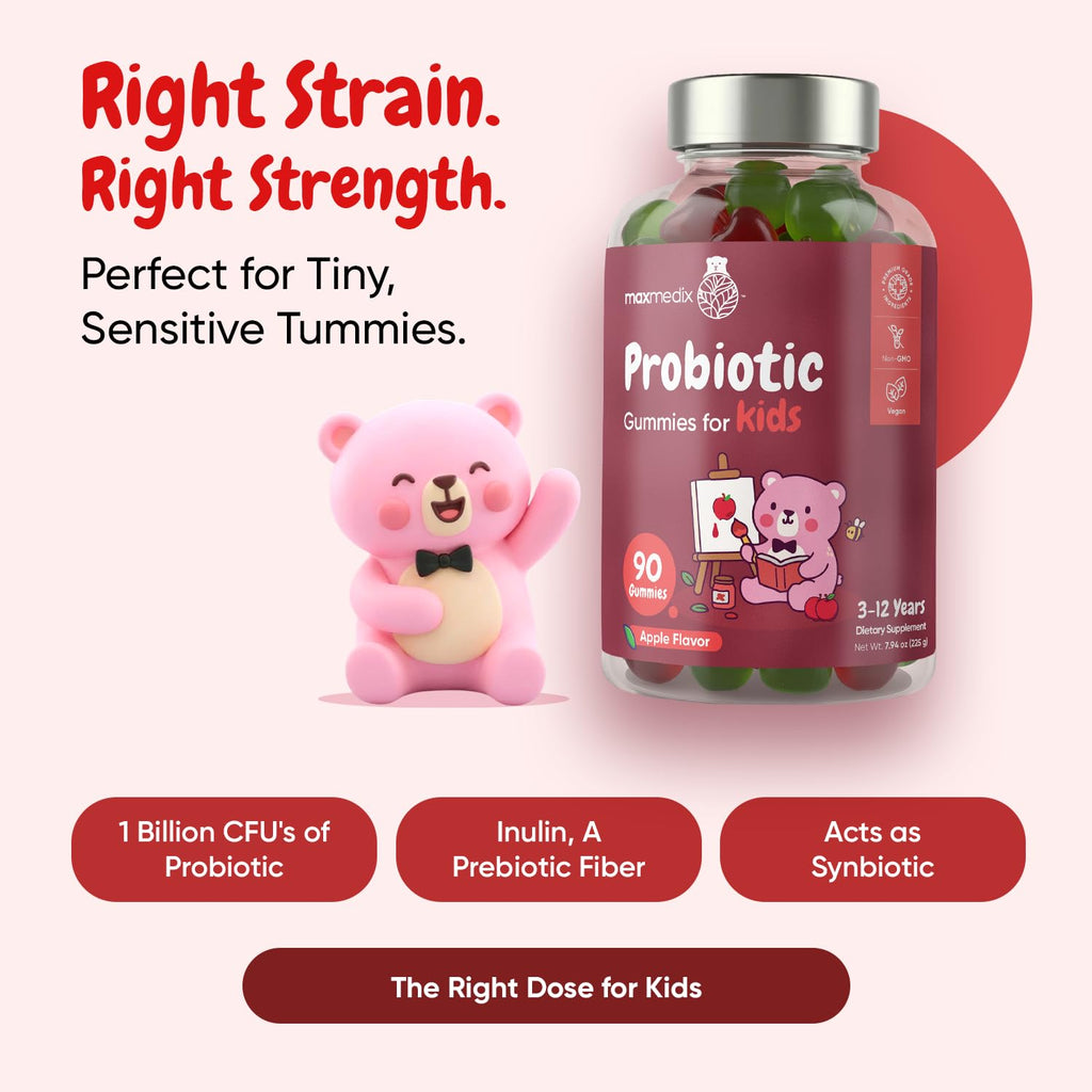 tasty probiotic gummies for children