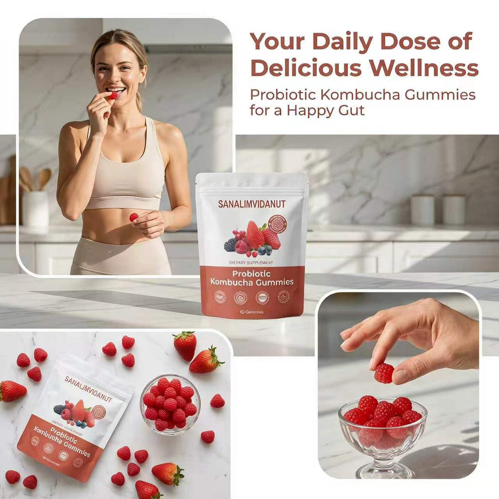 Tasty probiotic gummies for immune support