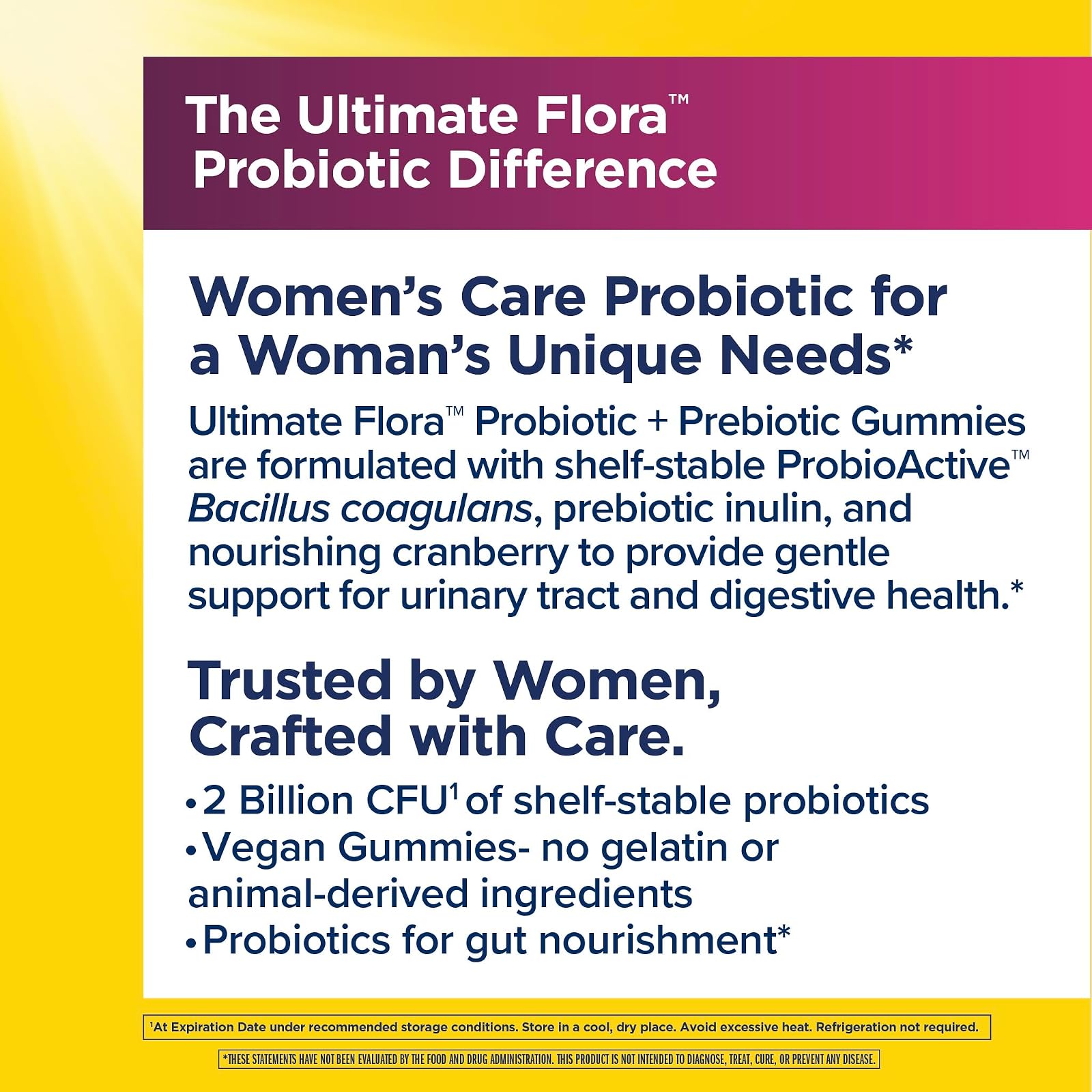 tasty probiotic gummies for women