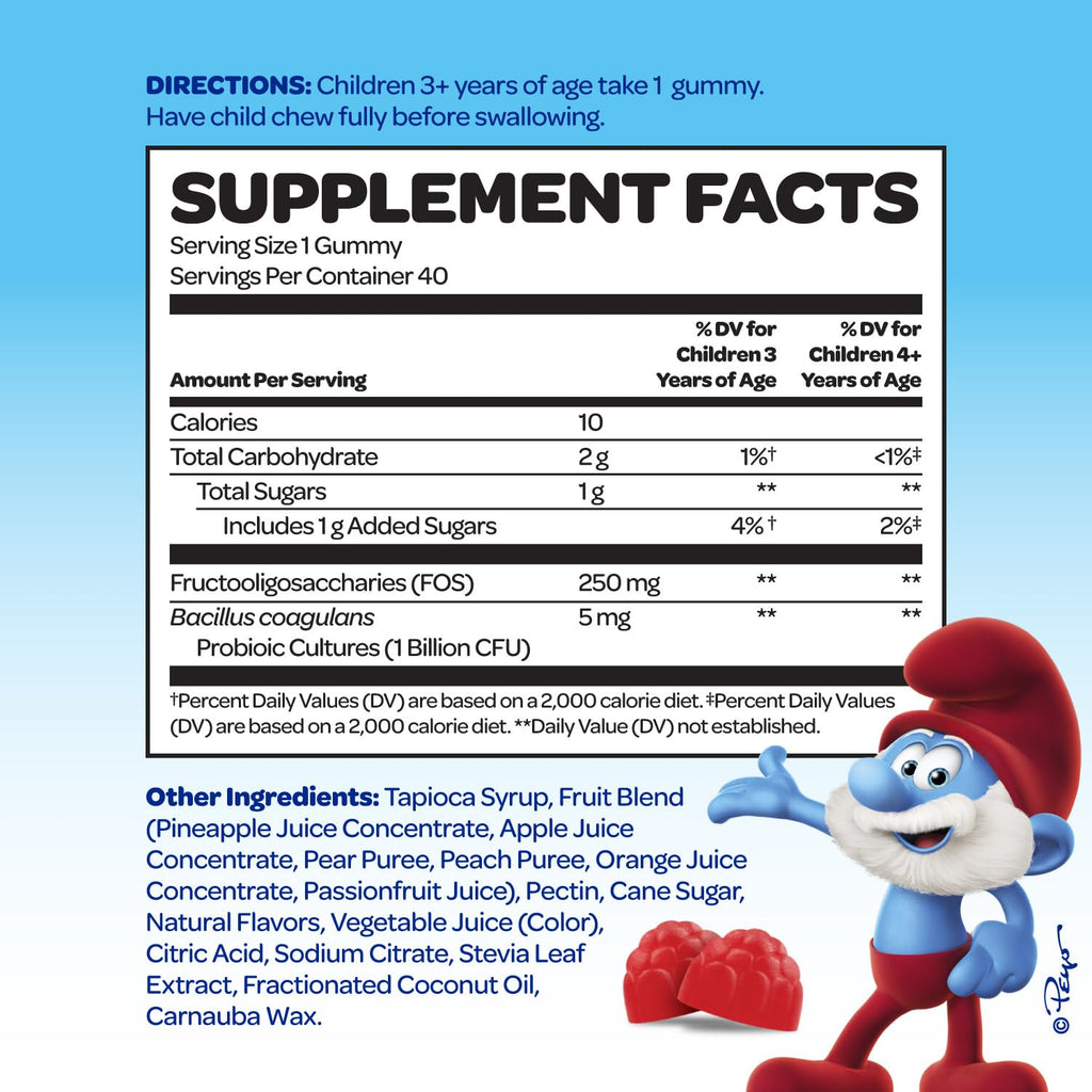 tasty probiotics gummies for children