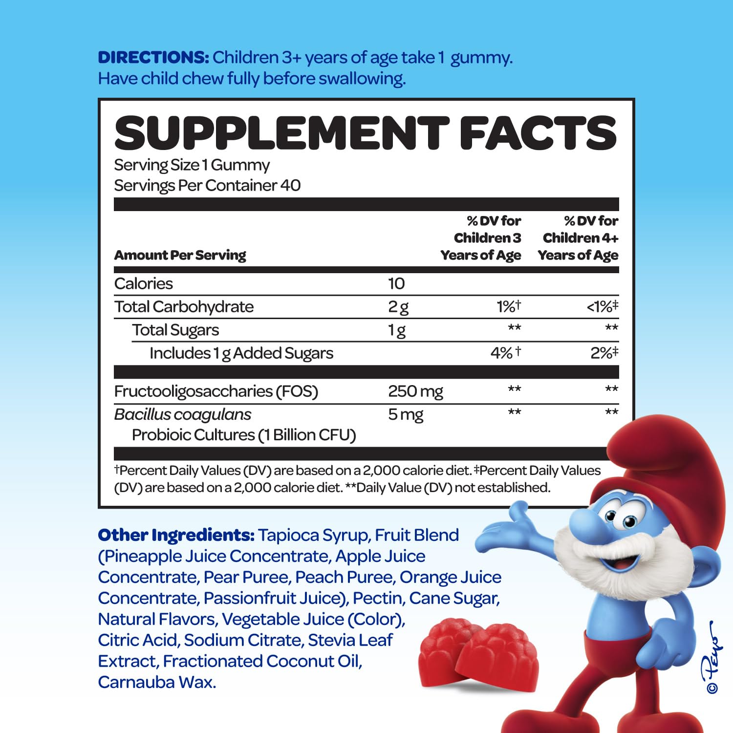 tasty probiotics gummies for children