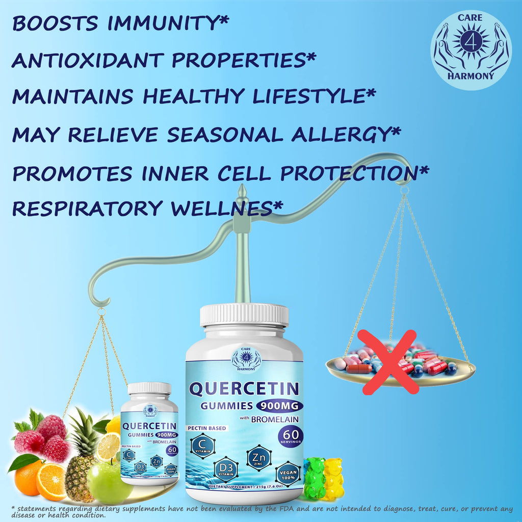tasty quercetin gummies for immunity