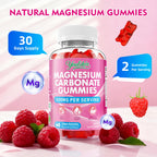 Tasty raspberry flavour magnesium chewables