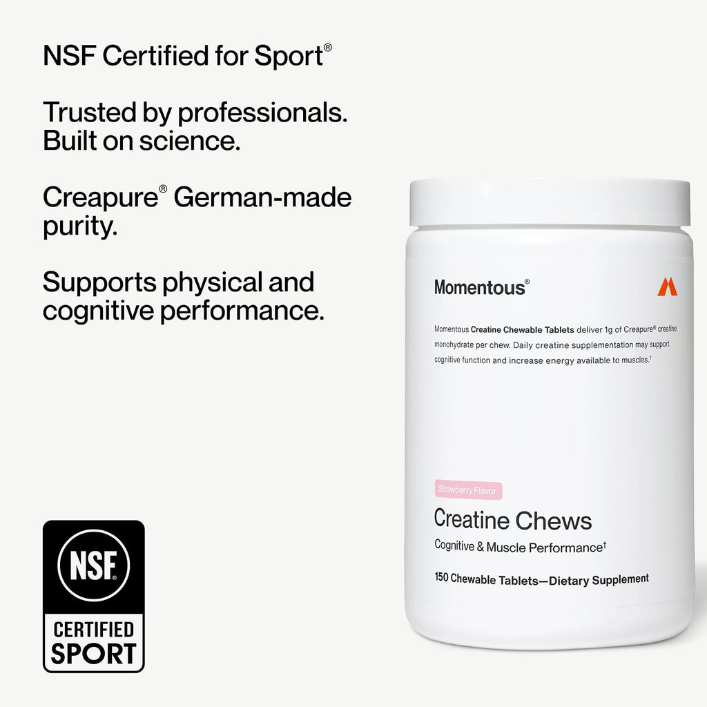 Tasty strawberry creatine for performance