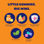 Tasty superfood gummies for children