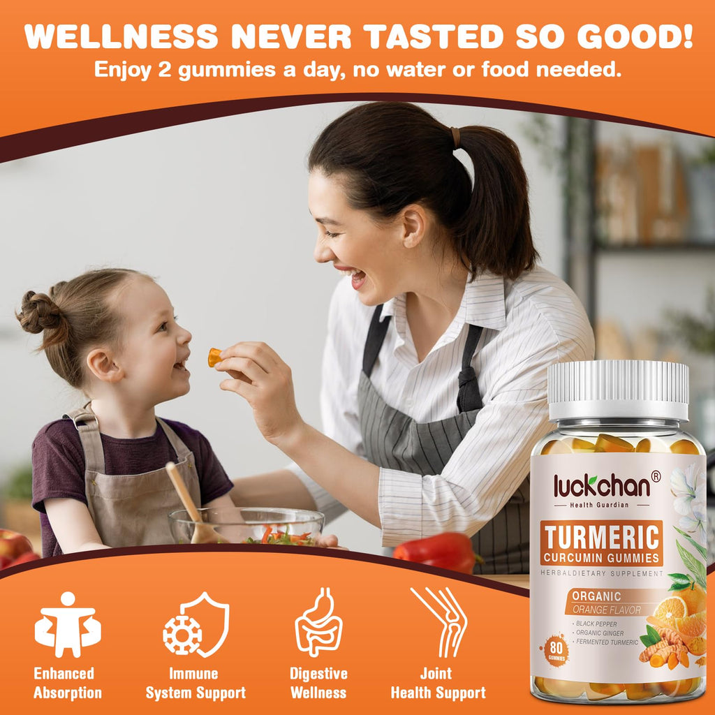 tasty turmeric curcumin gummies for adults