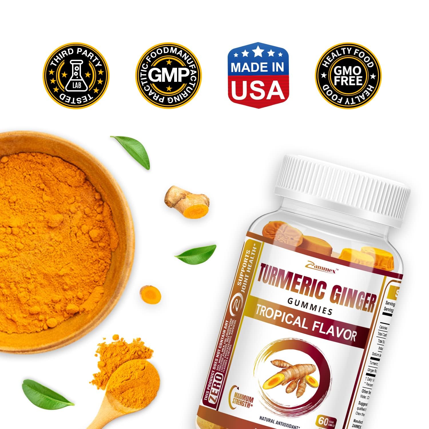 tasty turmeric gummies for kids' health