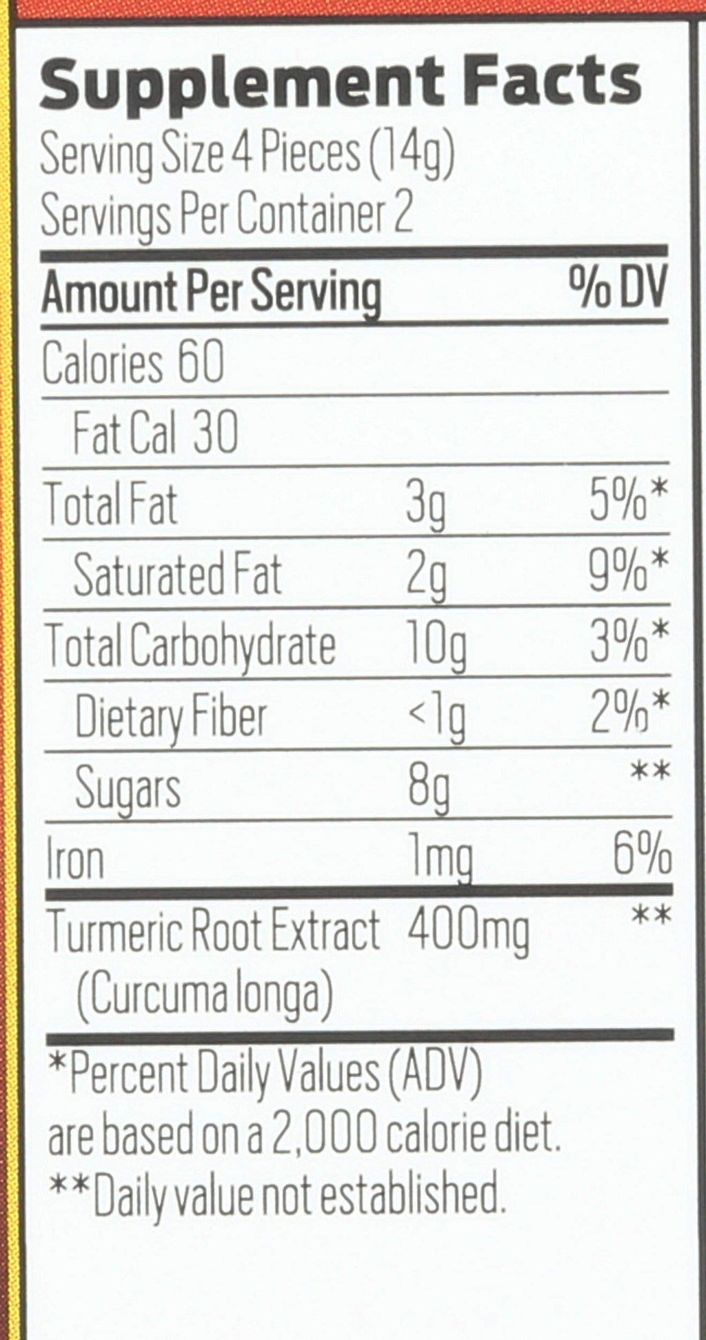 tasty turmeric treat for daily use