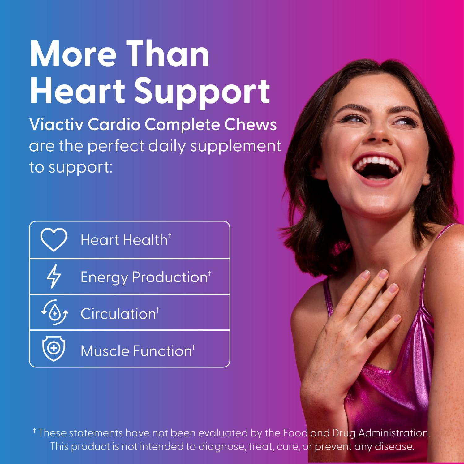 Tasty Viactiv CoQ10 chews for wellness
