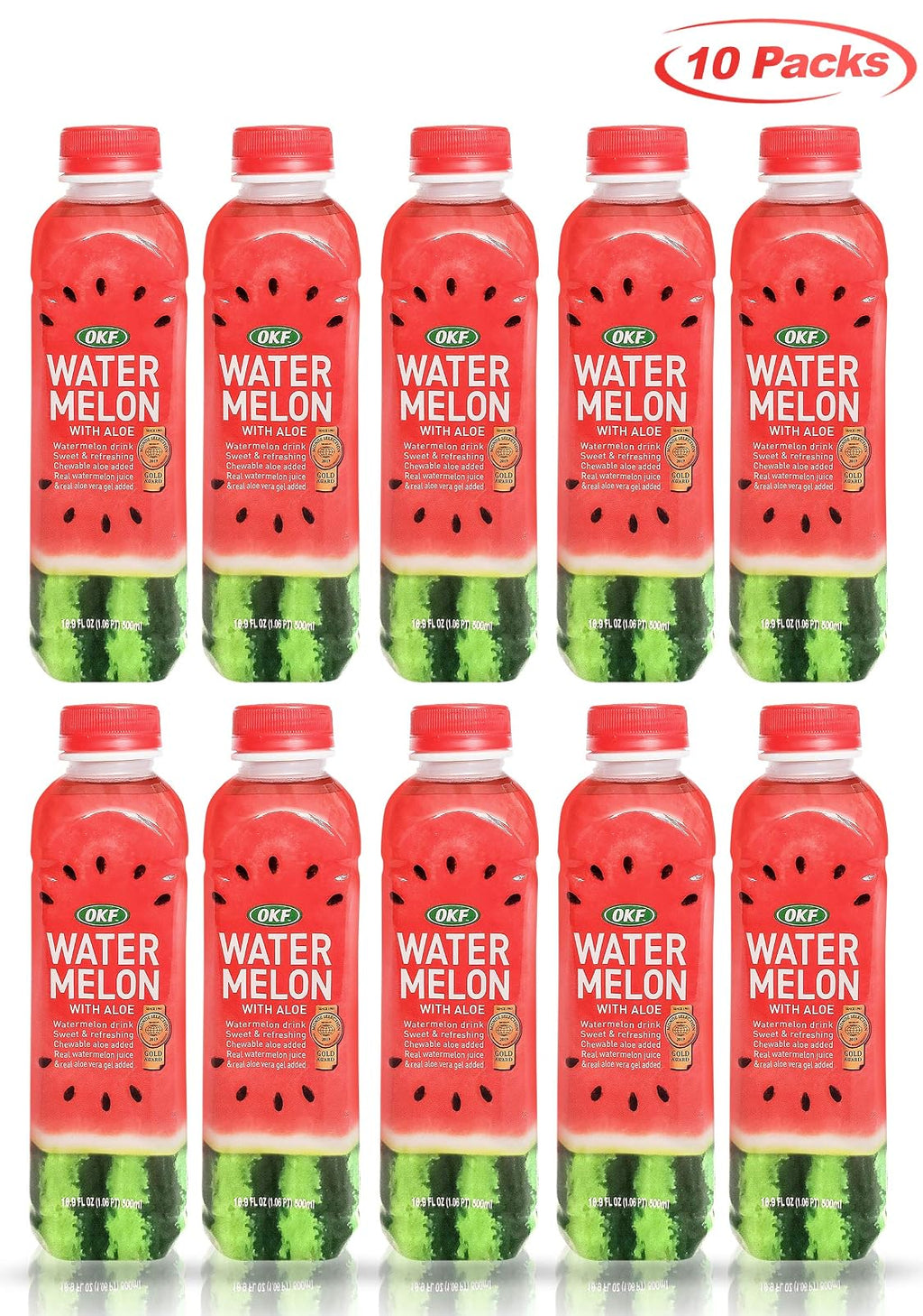 tasty watermelon drink with aloe benefits