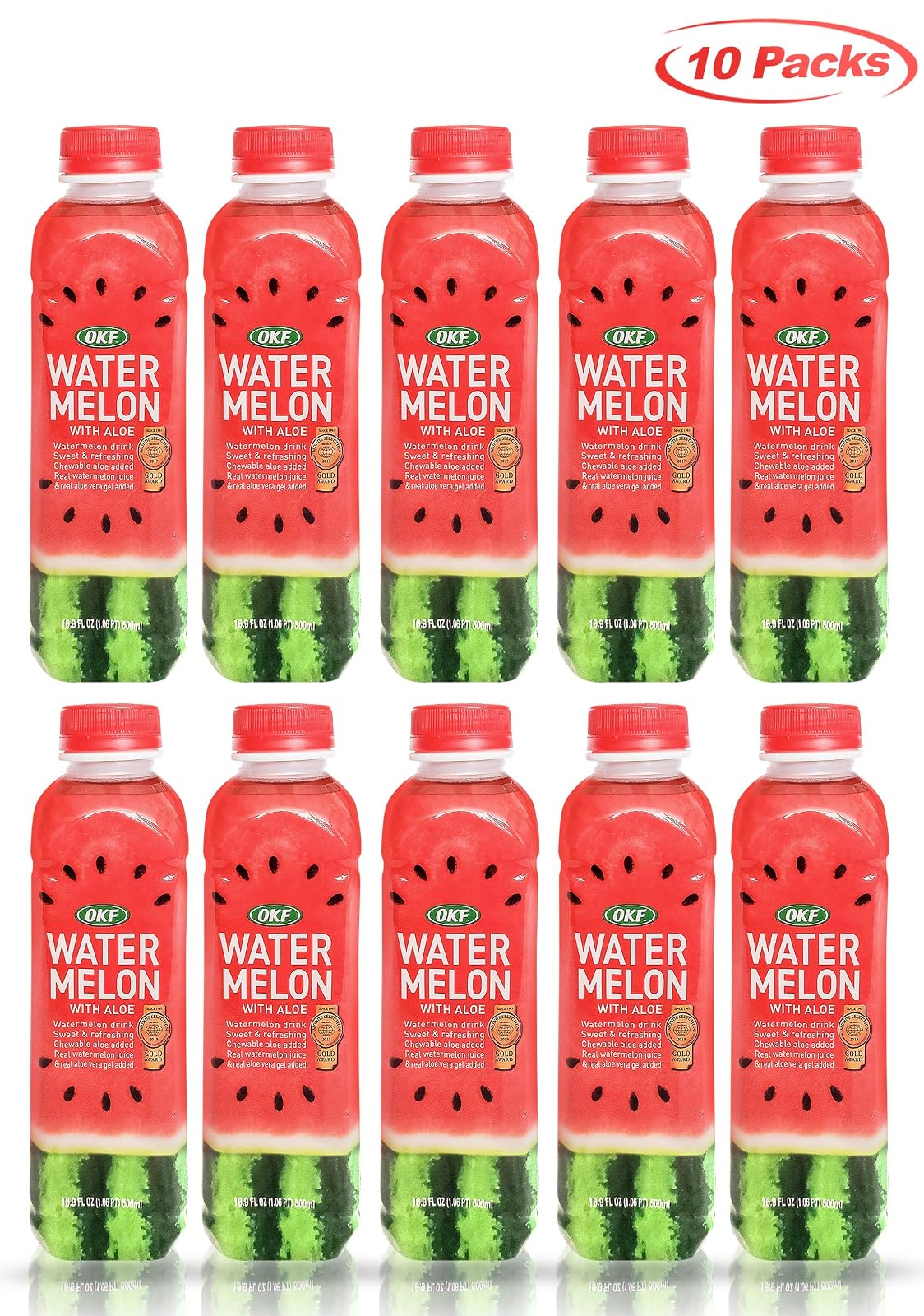 tasty watermelon drink with aloe benefits
