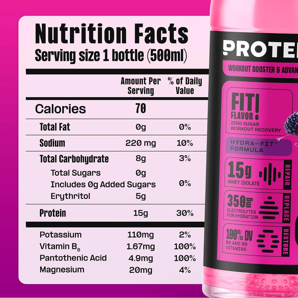 tasty whey protein beverage