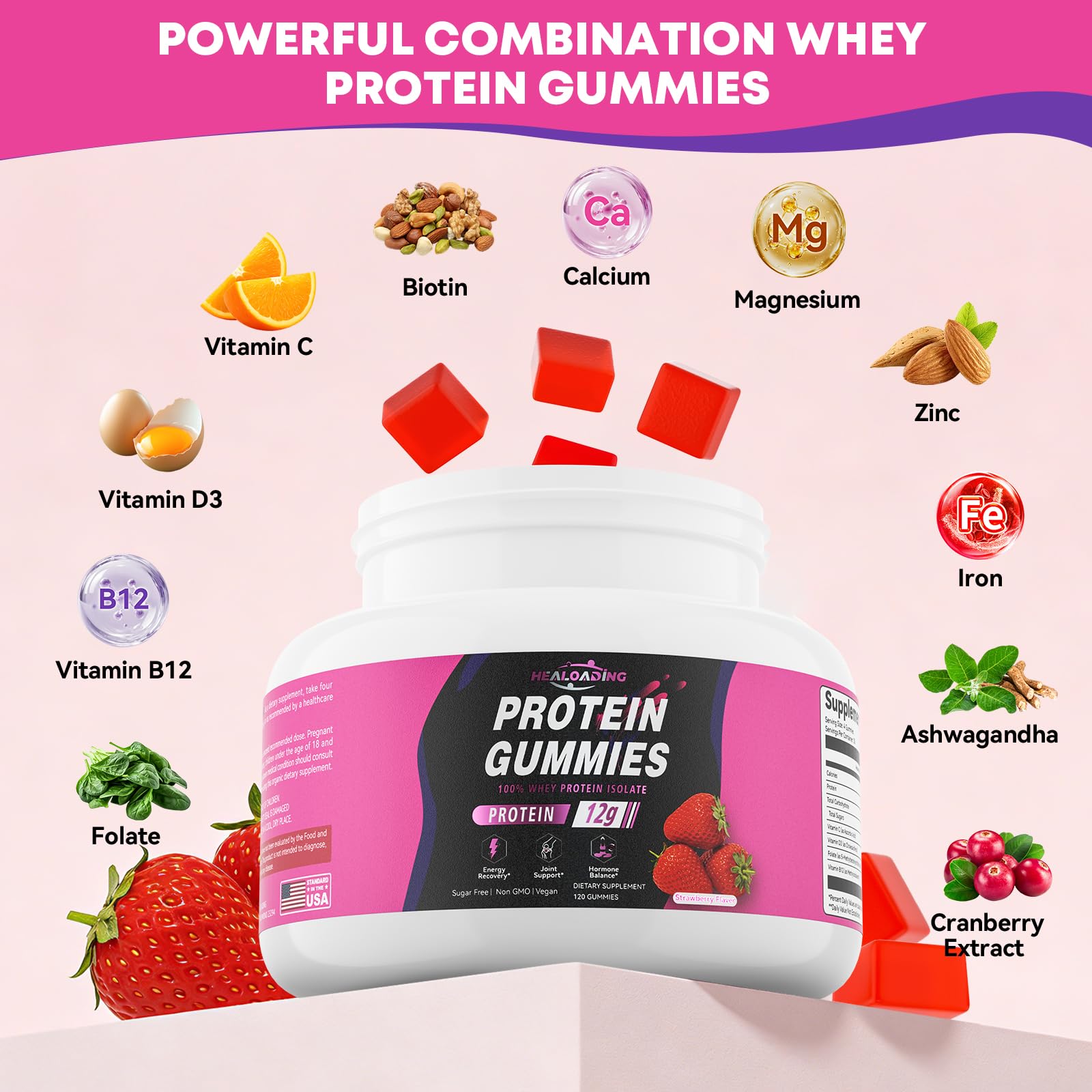 tasty whey protein gummies for on-the-go