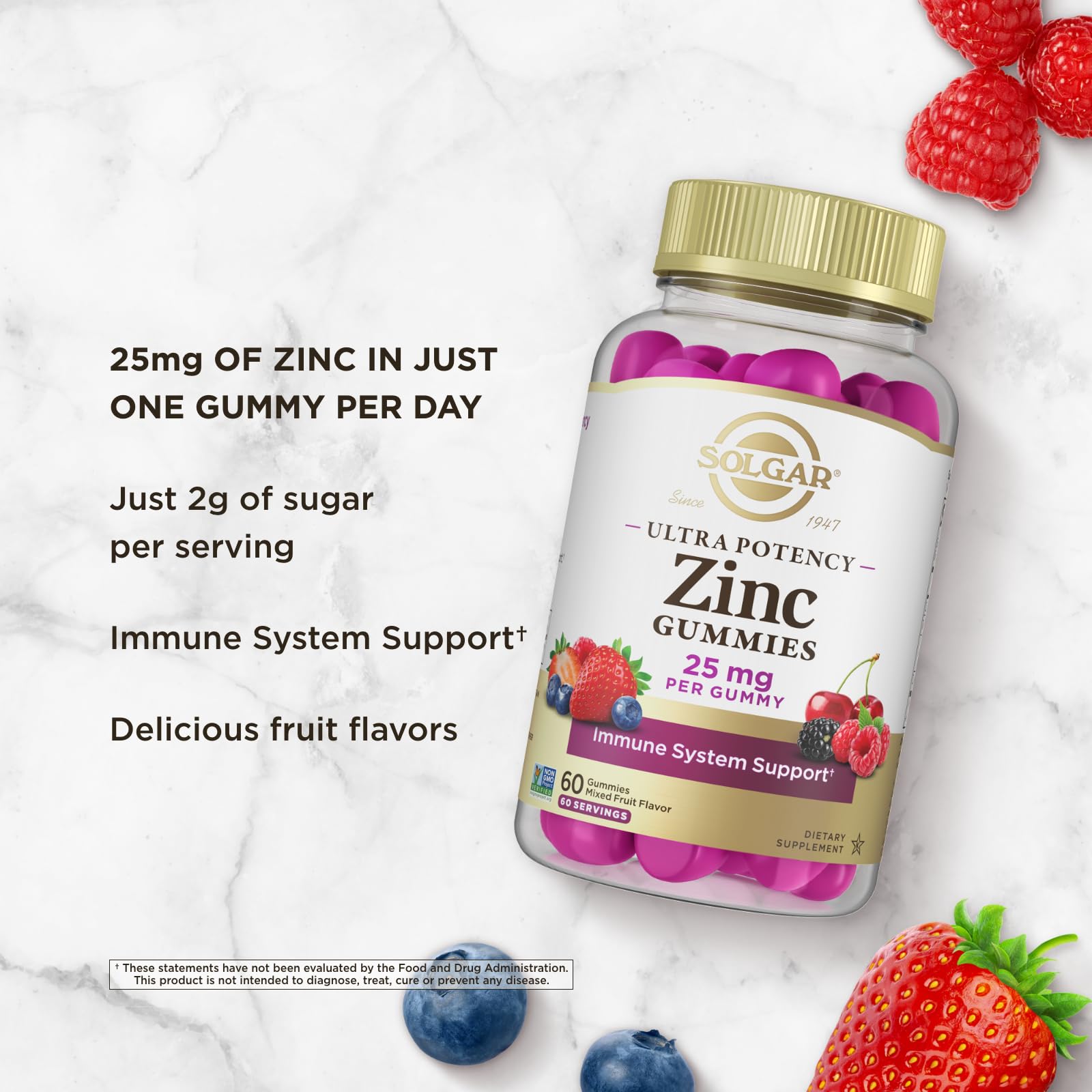 Tasty zinc gummies for kids and adults