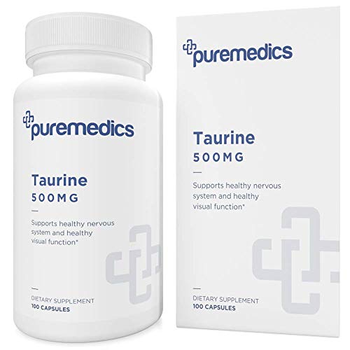 Taurine 500mg capsules for vision support