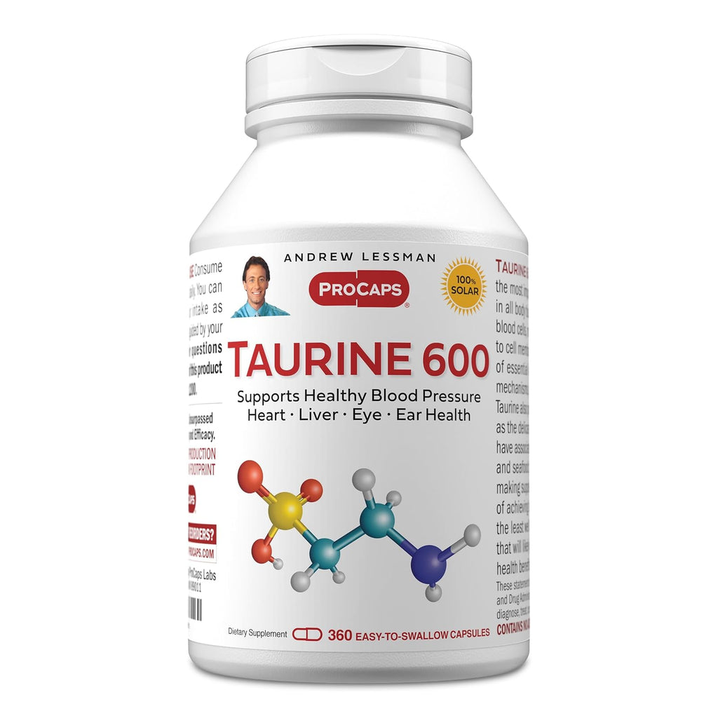Taurine 600 mg multivitamins capsules