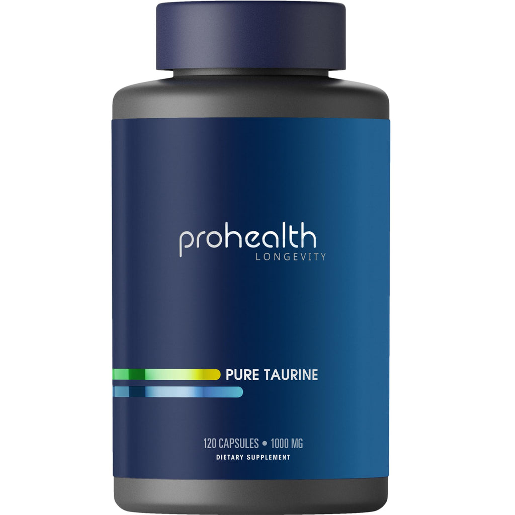 Taurine capsules for heart support