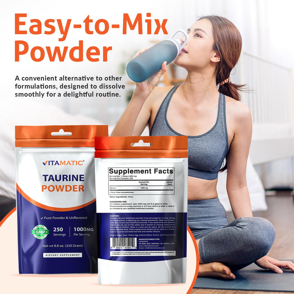 Taurine for improved athletic performance