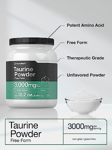 Taurine powder for daily wellness