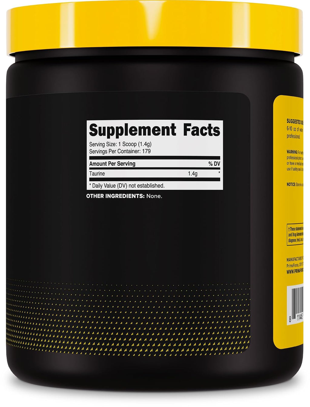 taurine powder for energy boost