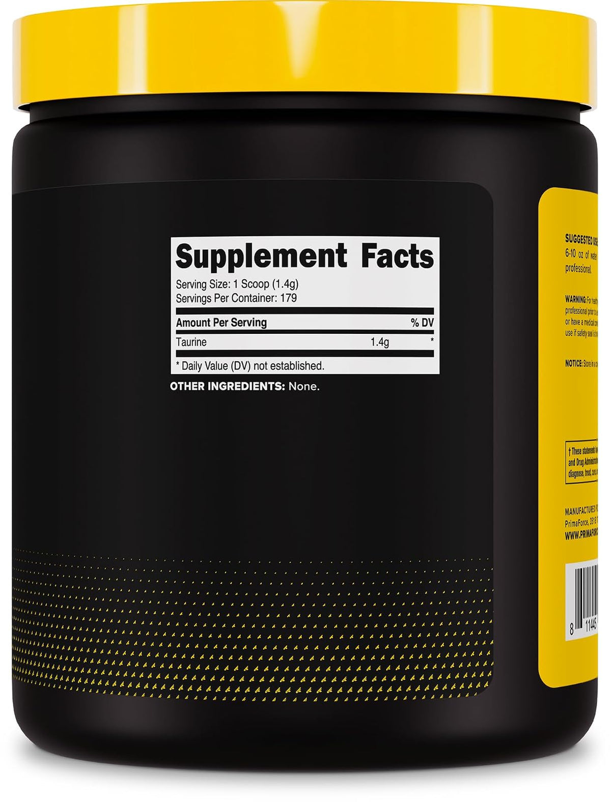 taurine powder for energy boost